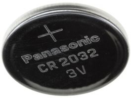 Panasonic CR2032 3V Lithium Coin Battery, Bulk Tray Pack